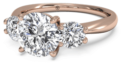 Rose Gold Engagement Rings - Find Yours